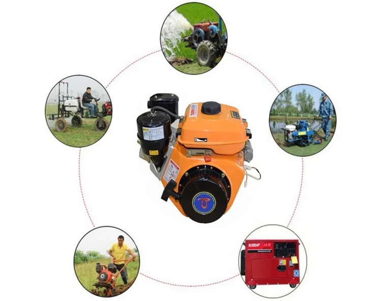 168F 3hp Air Cool Diesel Engine - Competitive Price & Power