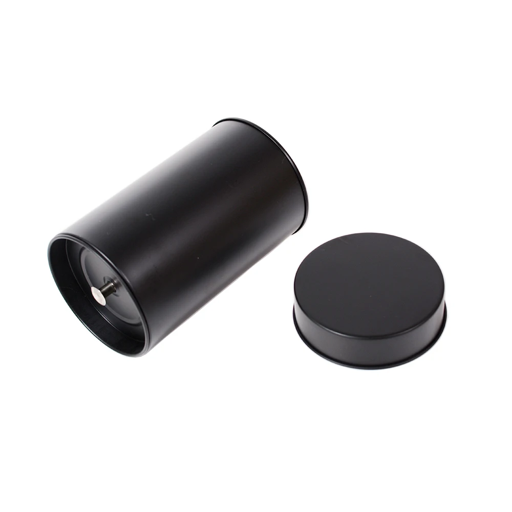Offset Printed Double-Lid Tinplate Metal Can Airtight Empty Coffee Tea ...