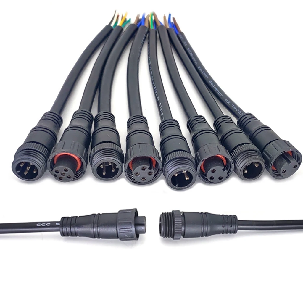 New Products Male Female Plugs M16 3Pin Waterproof IP68 Cable Connector ...