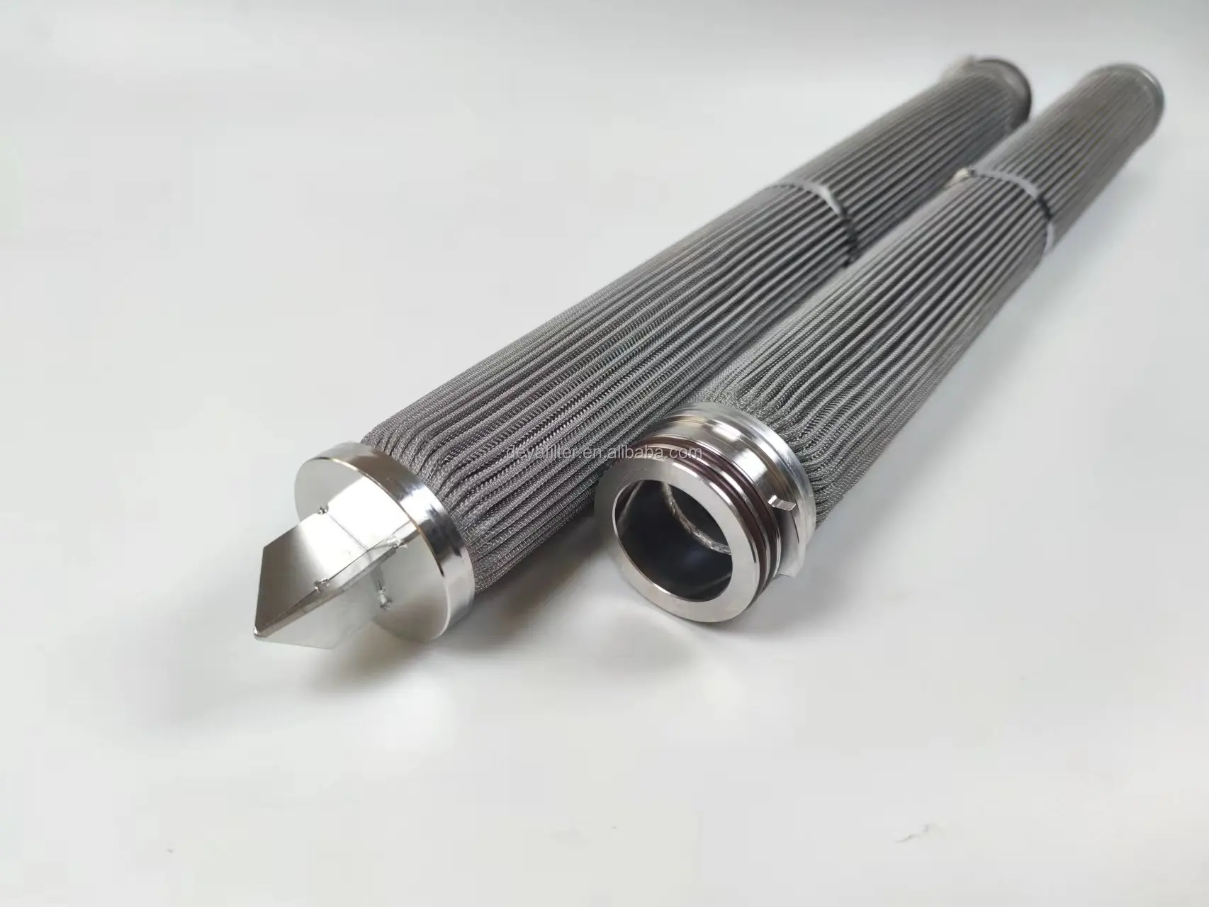 Stainless Steel Inline Strainer Cylindrical Folded Felt Filter For Oil ...