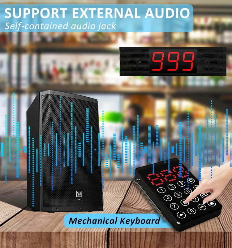 Calling Device Catering Dessert Restaurant Bank Hospital Queue Call ...