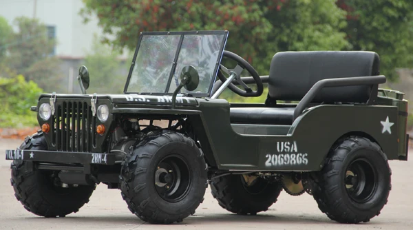 Mini Jeep with CE - Gas/diesel Fuel - 110CC Displacement
