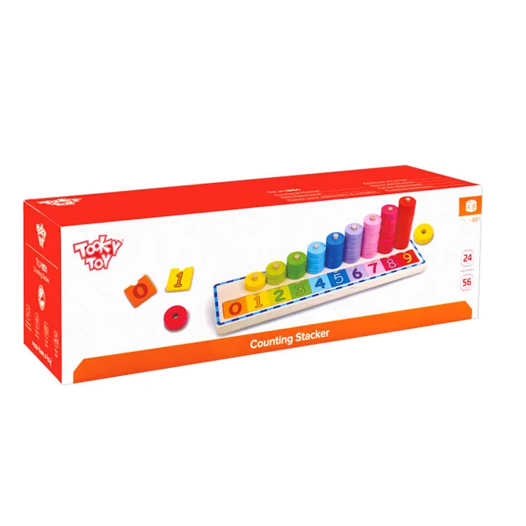 Wooden Abacus Learn Toy Counting Stacker Game - Buy Wood Toy,Counting ...