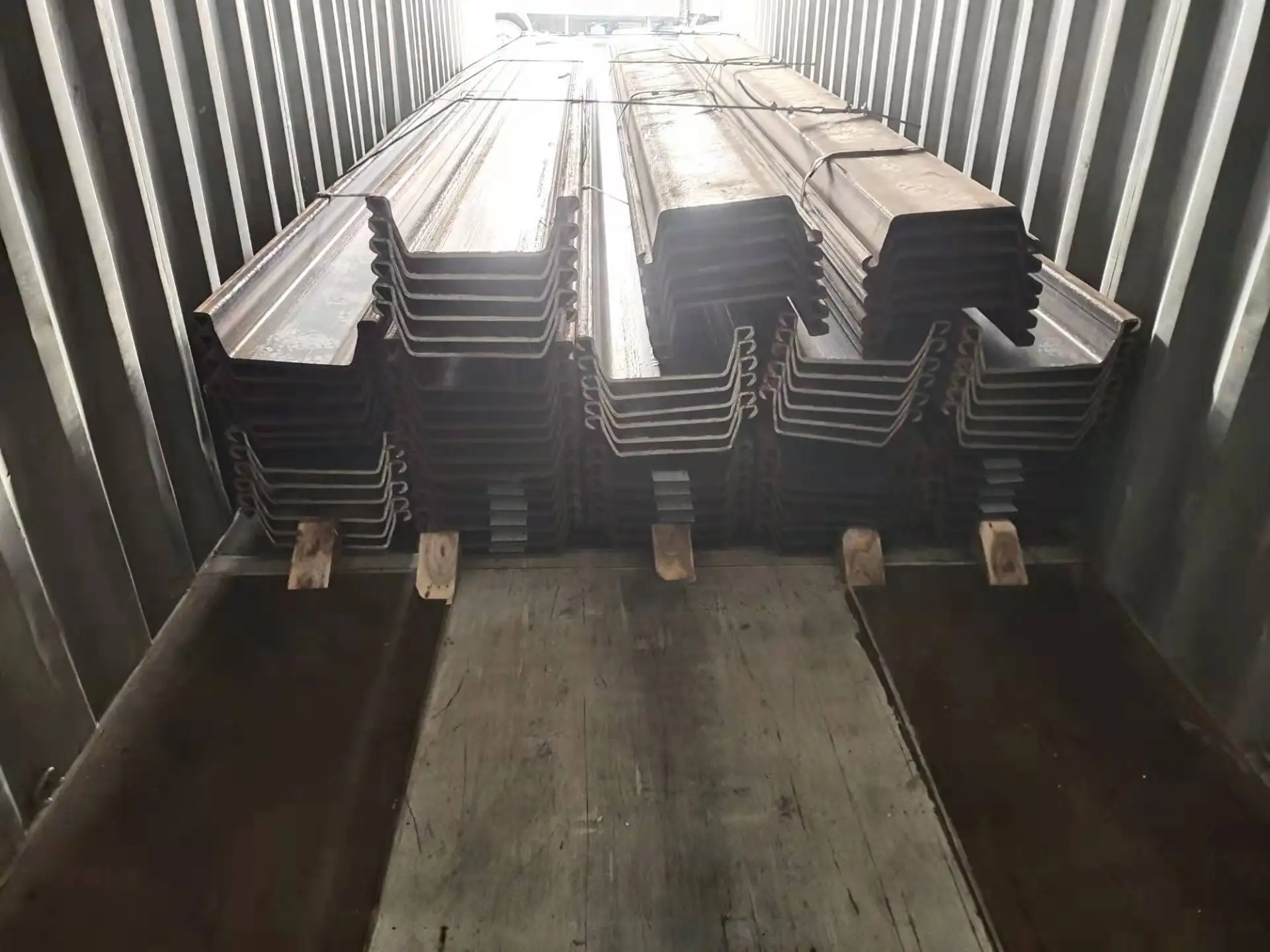 Hot Rolled Cold Formed Larsen Steel Sheet Pile Piling - Buy Hot Rolled ...