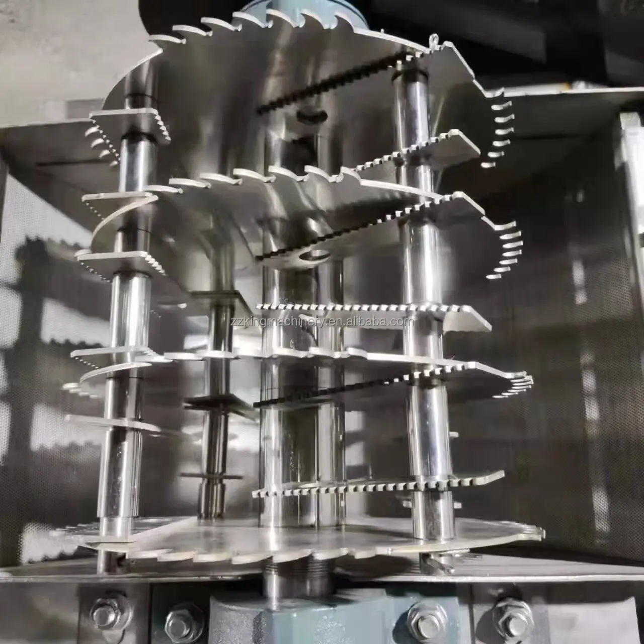 304 Food Grade Stainless Steel Hammer Mill Feed Grinder