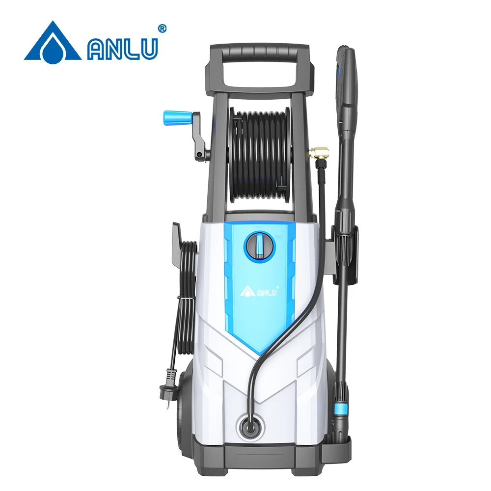 220v Industrial High Pressure Hose Reel Water Jet Washer