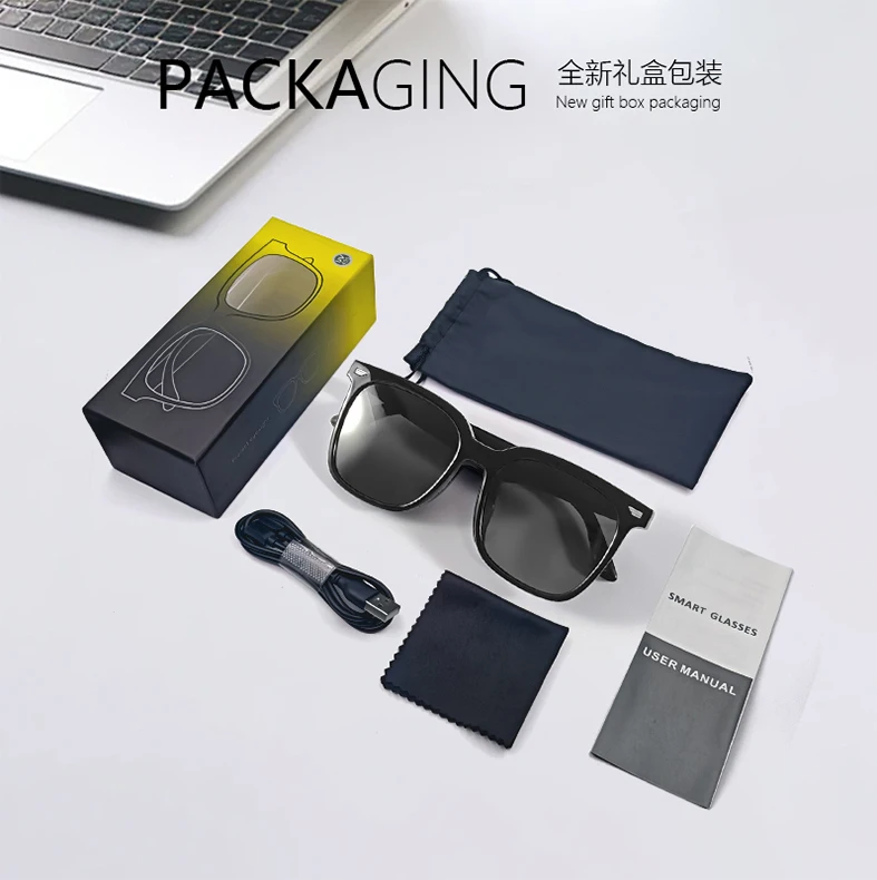 2025 GS01 Smart Glasses - Hands-Free Navigation & Music
