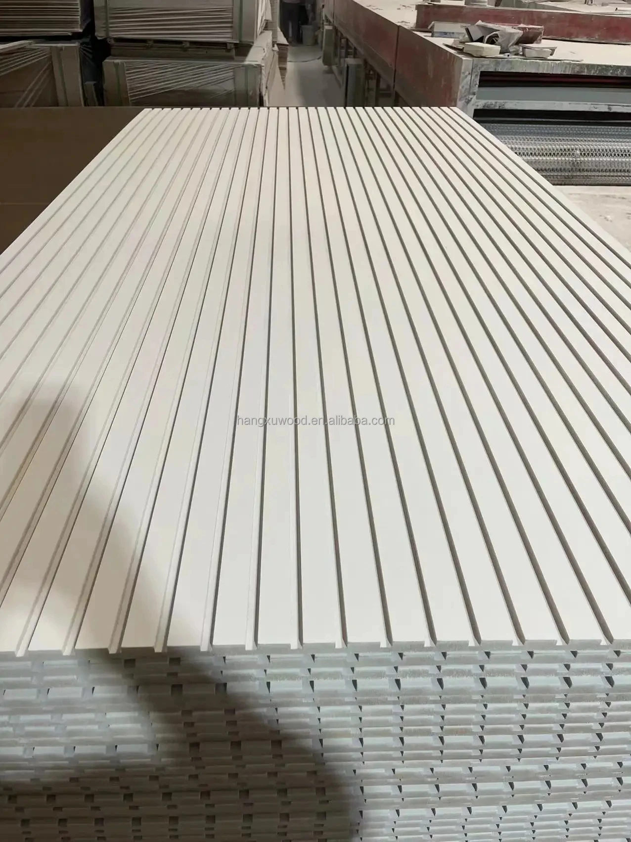 Mdf Flexible 3d Fluted Wall Panel With Pvc Carved Decorative Wood Mdf ...