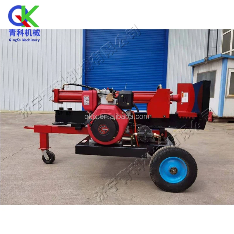 Tree Root Fork Guillotine Wood Splitter - High Productivity