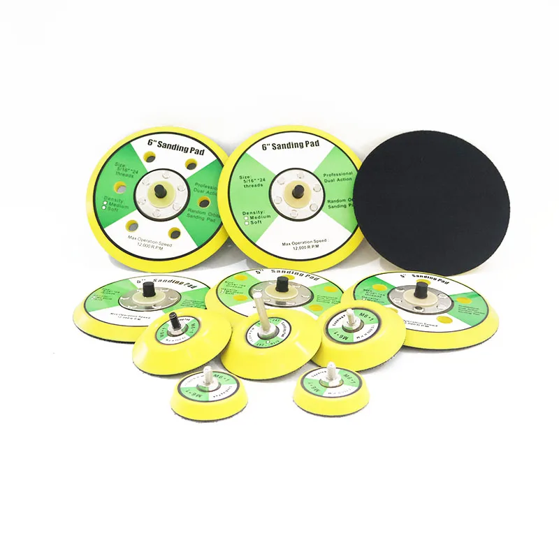 High Quality 6 Inch Backing Pad Hook and Loop Pad Car Polishing Pad for ...