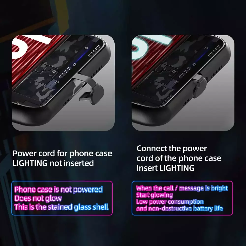 2023 Hot Selling Anime Led Glowing Phone Case Fundas Para Celulares ...