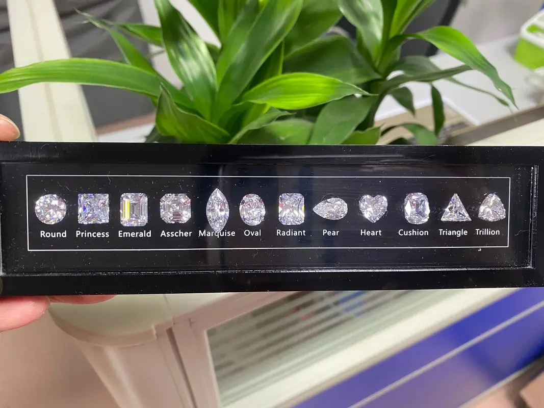 Wholesale CZ 4CS Standard Diamond Shapes Carat Size Clarity Color ...