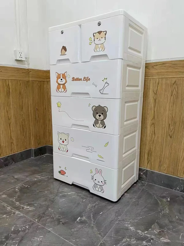 Large Storage Drawers - Organize Baby's Clothes Efficiently