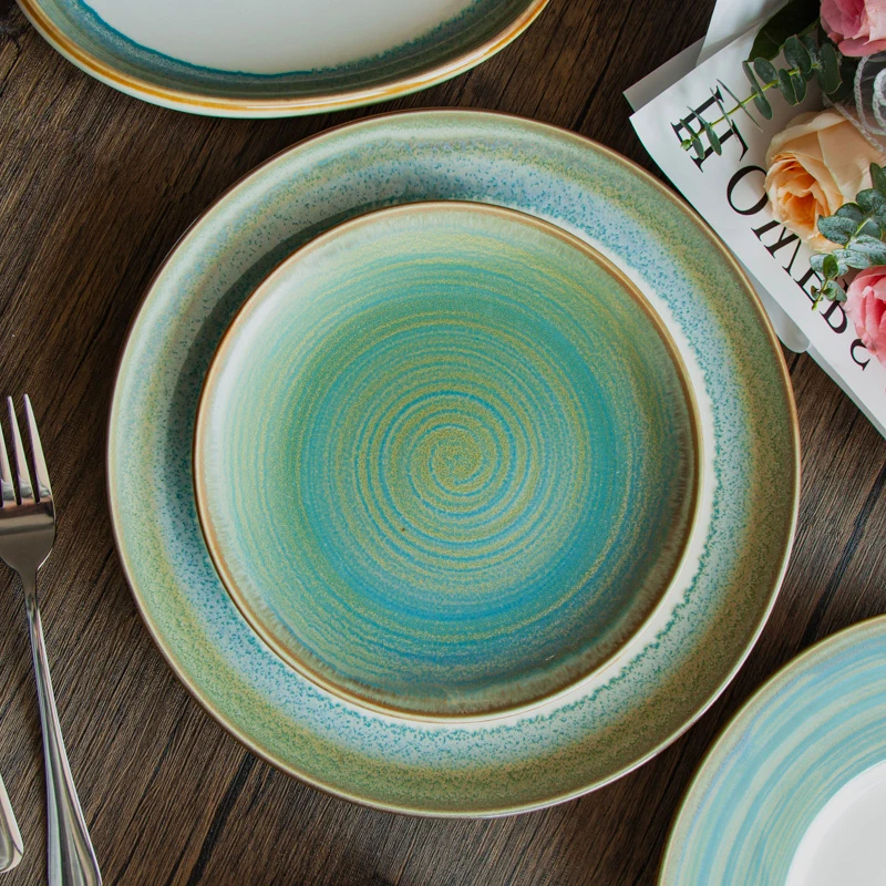 Nordic Handpainted Porcelain Dishes - Unique & Sustainable