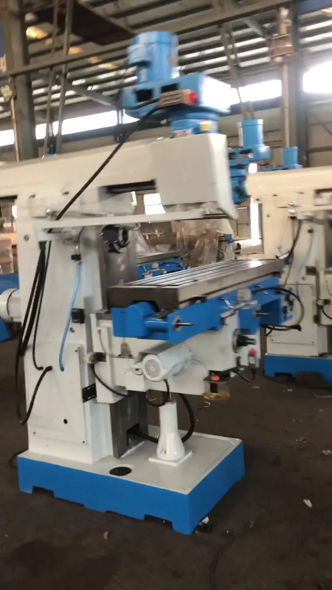 Precision Universal Milling Machine Sp2251 Horizontal Vertical Metal ...
