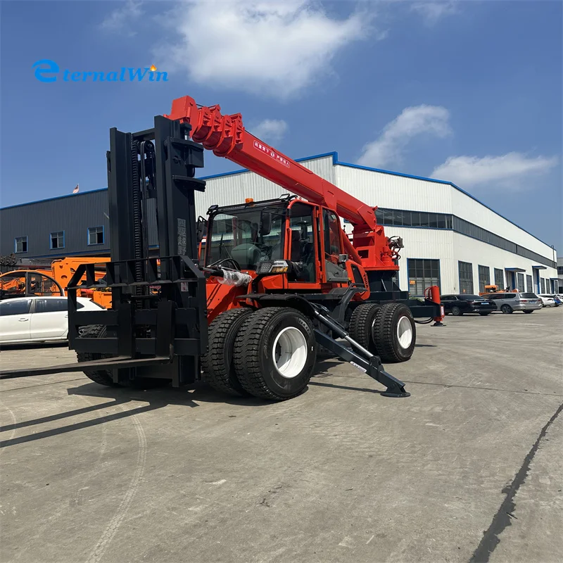3.5t Forklift Telescoping Jib Boom Crane With Forklift Crane Attachment ...