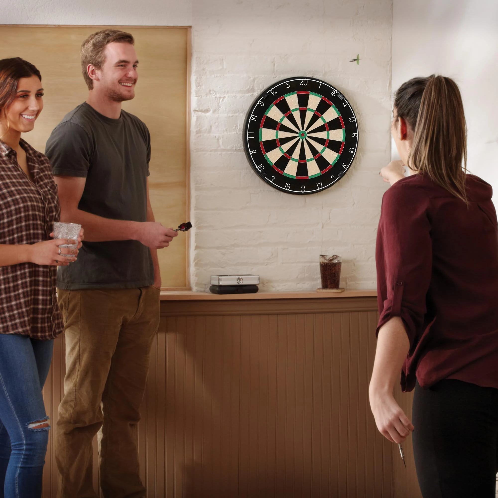 Strategic Range Alvo De Dardos Sisal Board Skipjack Dart Board For ...