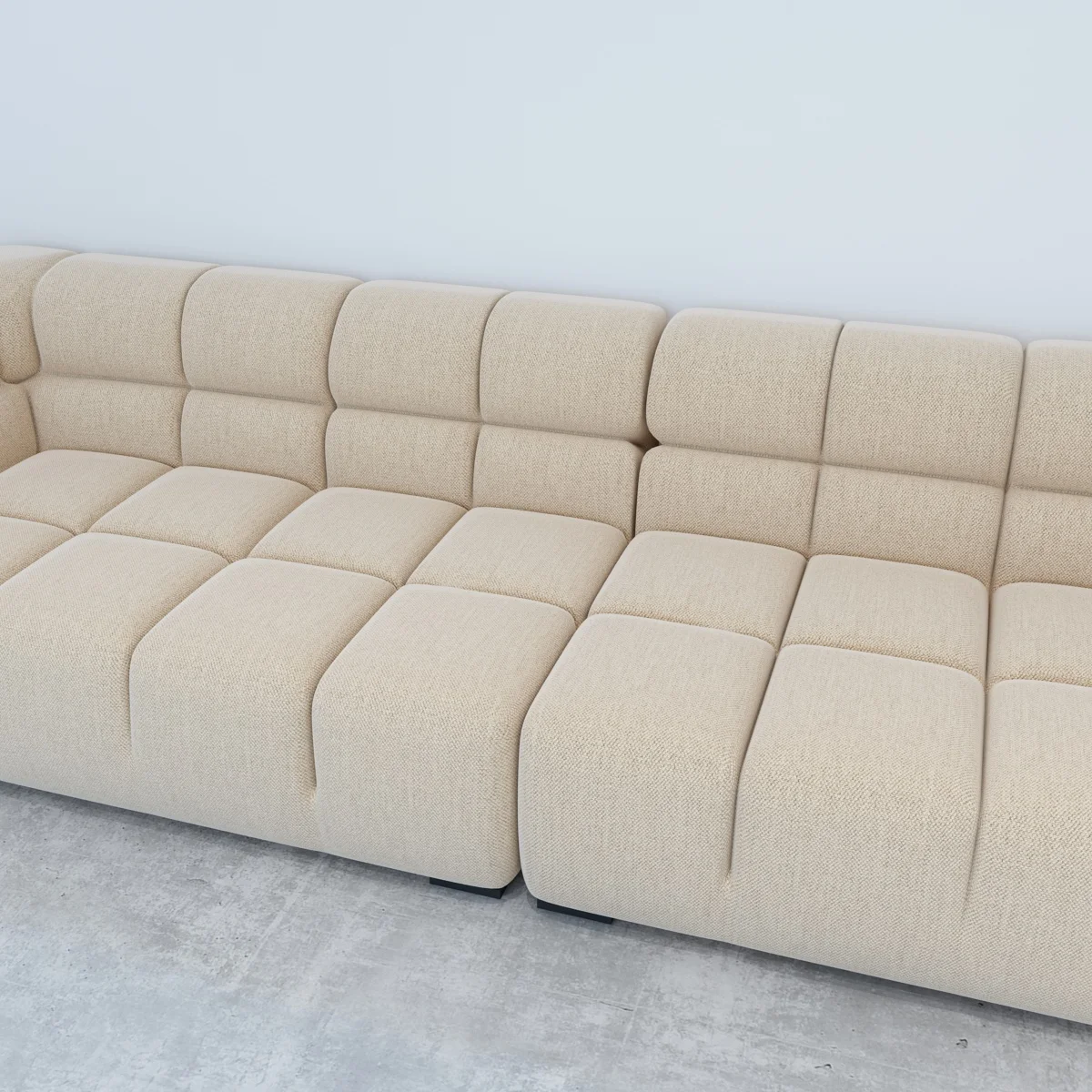 Modern Style Tufty Time Linen Fabric Sofa 4 Seats - Buy 4 Seat Sofa ...