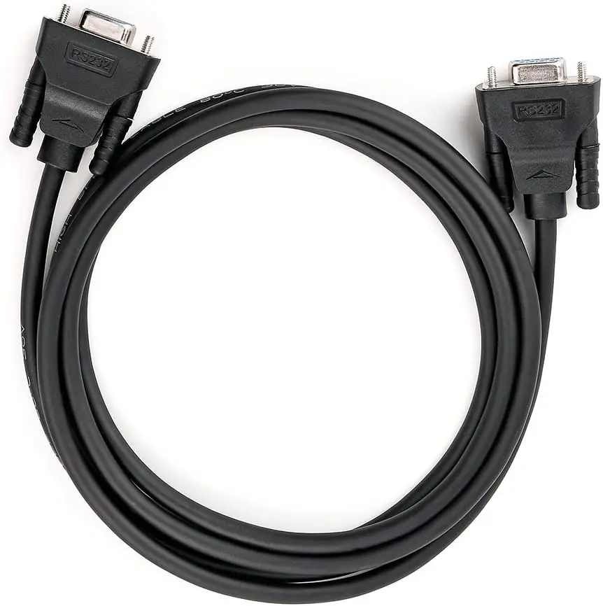 15 Ft Straight through Serial DB9 Cable - Reliable Data Transfer