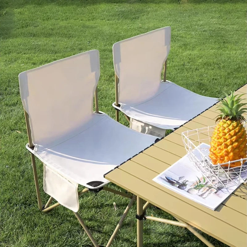 Modern Portable Lightweight Luxury Metal Garden Chair For Outdoor ...