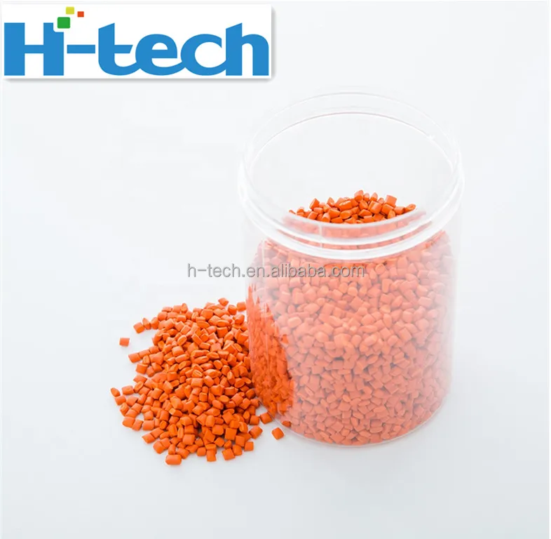 Orange Color Masterbatch For Blown Molding/masterbatch Factory Price ...