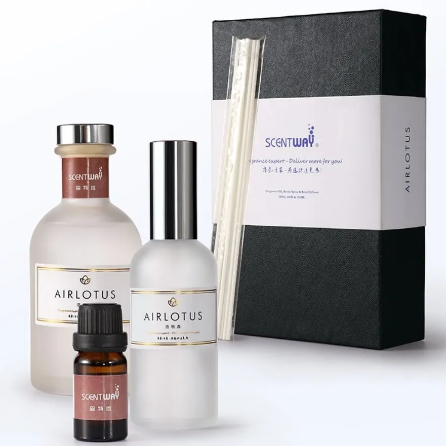 Reed Diffuser Gift Packaging Box Luxury Stick Aroma Reed Diffuser With ...