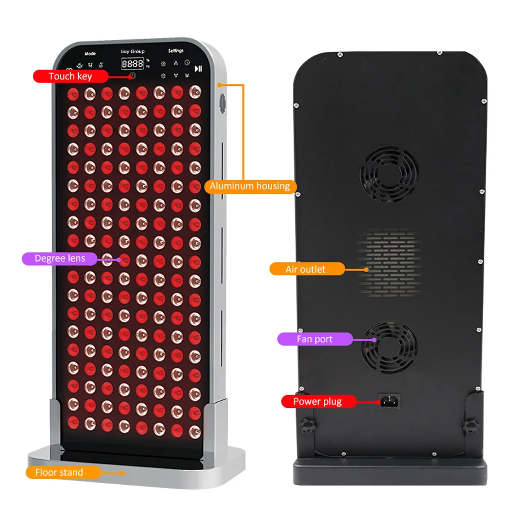 Red Light Therapy with BM-H760 Infrared LED Panel