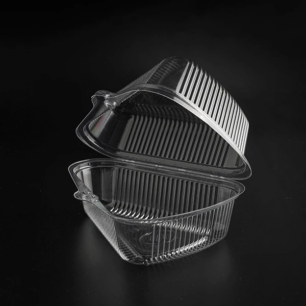 Clear Disposable Plastic Triangle Shaped Sandwich Box Packaging ...