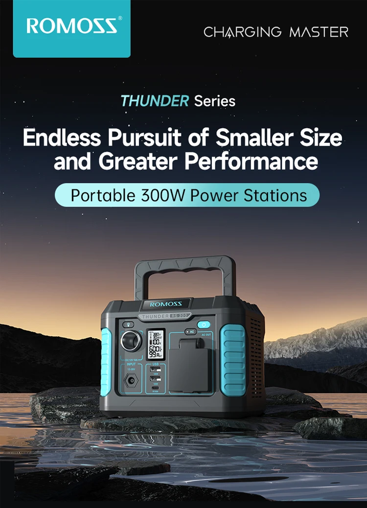 Romoss Rs300 Rs500 300w-600w Portable Power Station 62400mah Power Bank ...