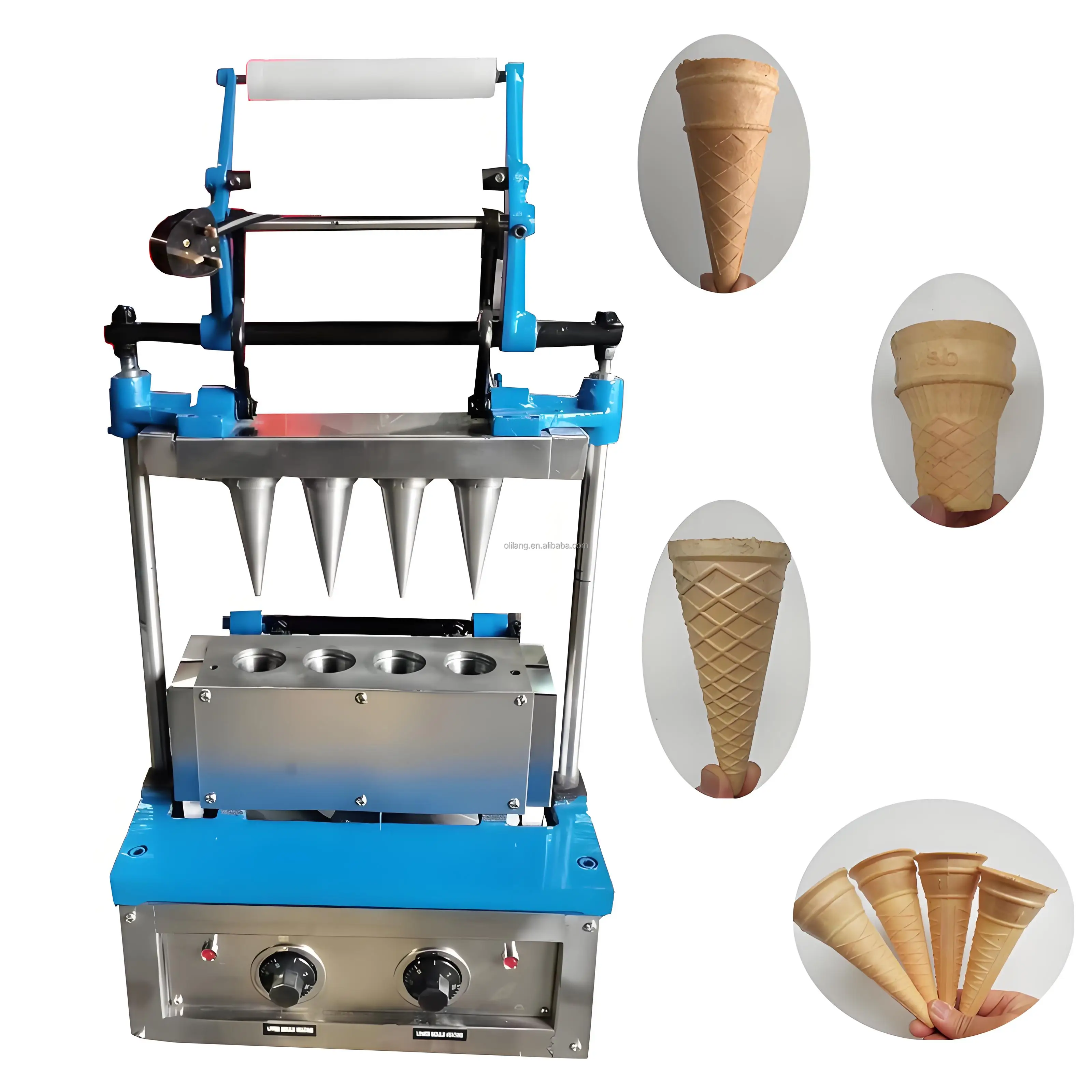 Various Types Commercial Ice Cream Cone Maker Ice Cream Cone Mould ...