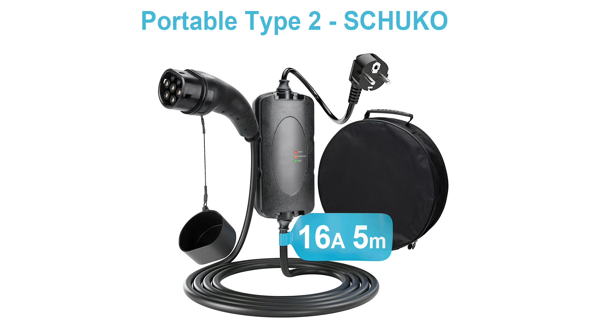 3 Phase Ev Charging Cable 20a/480v Type 2 Ev Charger Ac Ev Charger ...