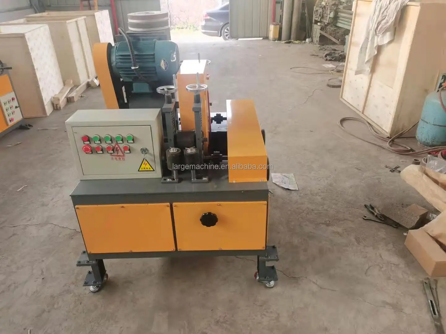 Automatic Square Tube Polishing and Grinding Machine Strip Steel ...
