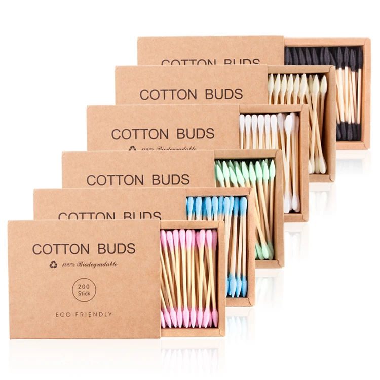 Colorful Cotton Swabs