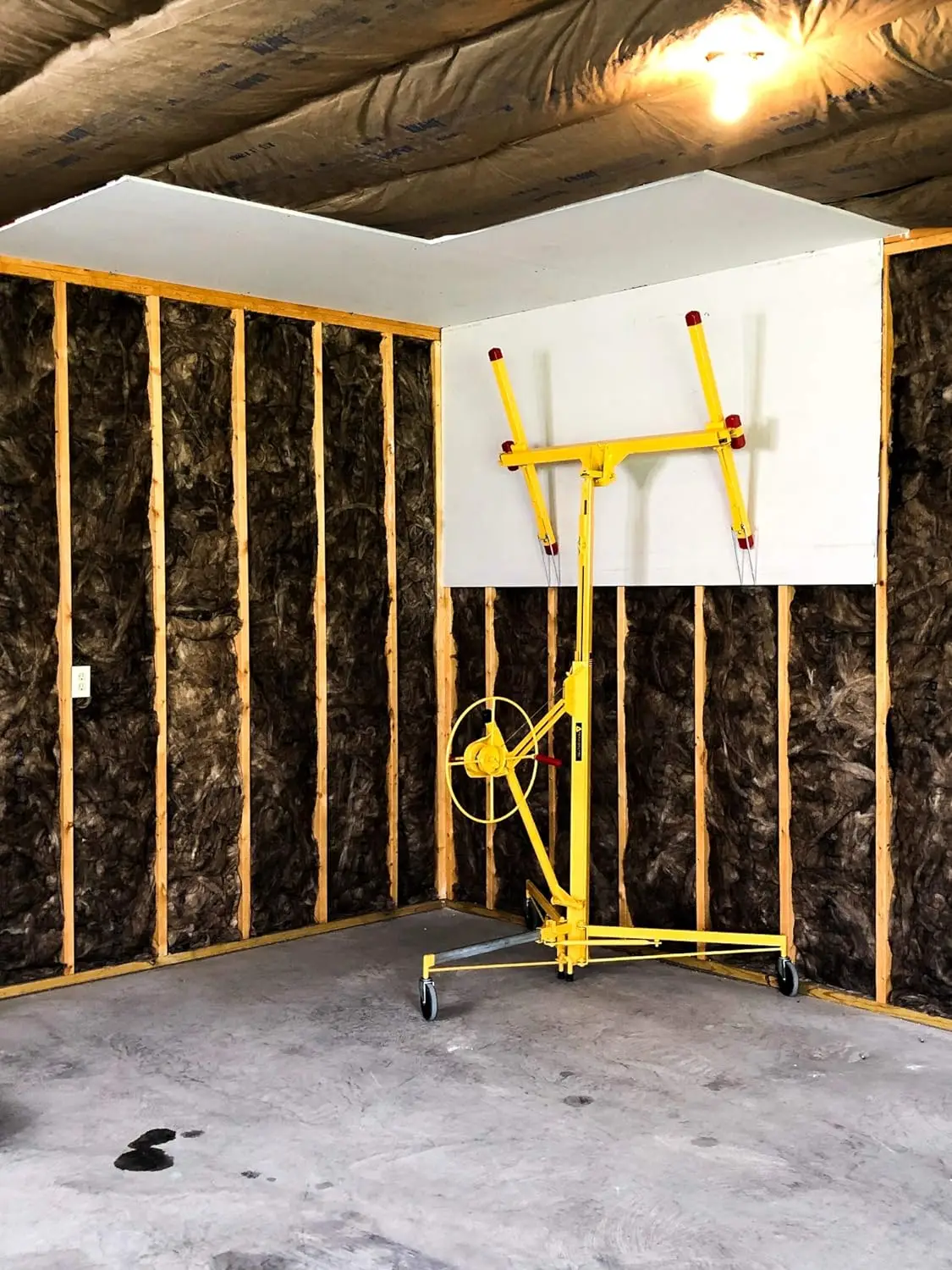 16ft Power Source Hand Chain Drywall Plate Lift New Condition Drywall ...