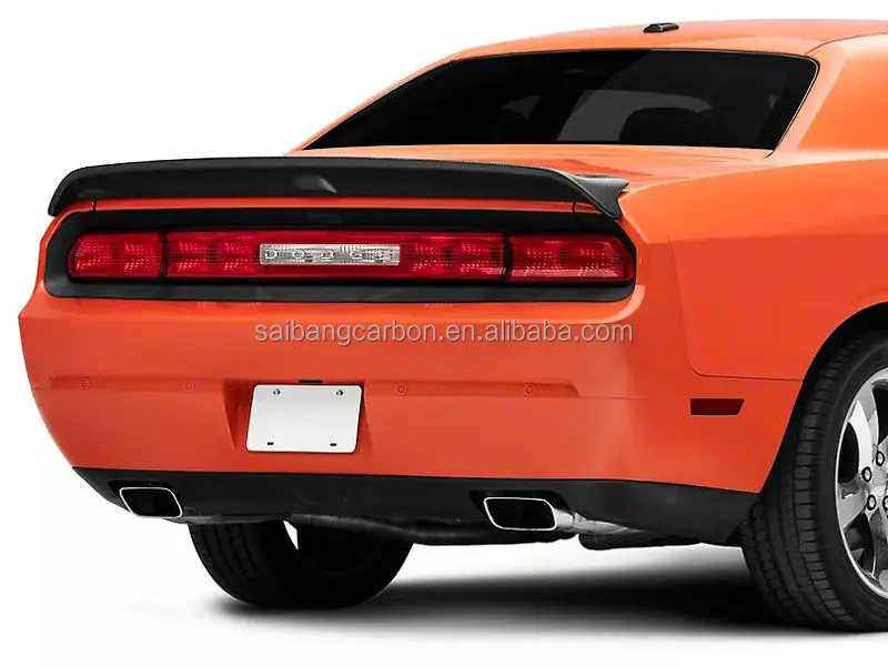 Carbon Fiber Spoiler for Challenger SRT Hellcat Red Eye Style Rear Deck ...