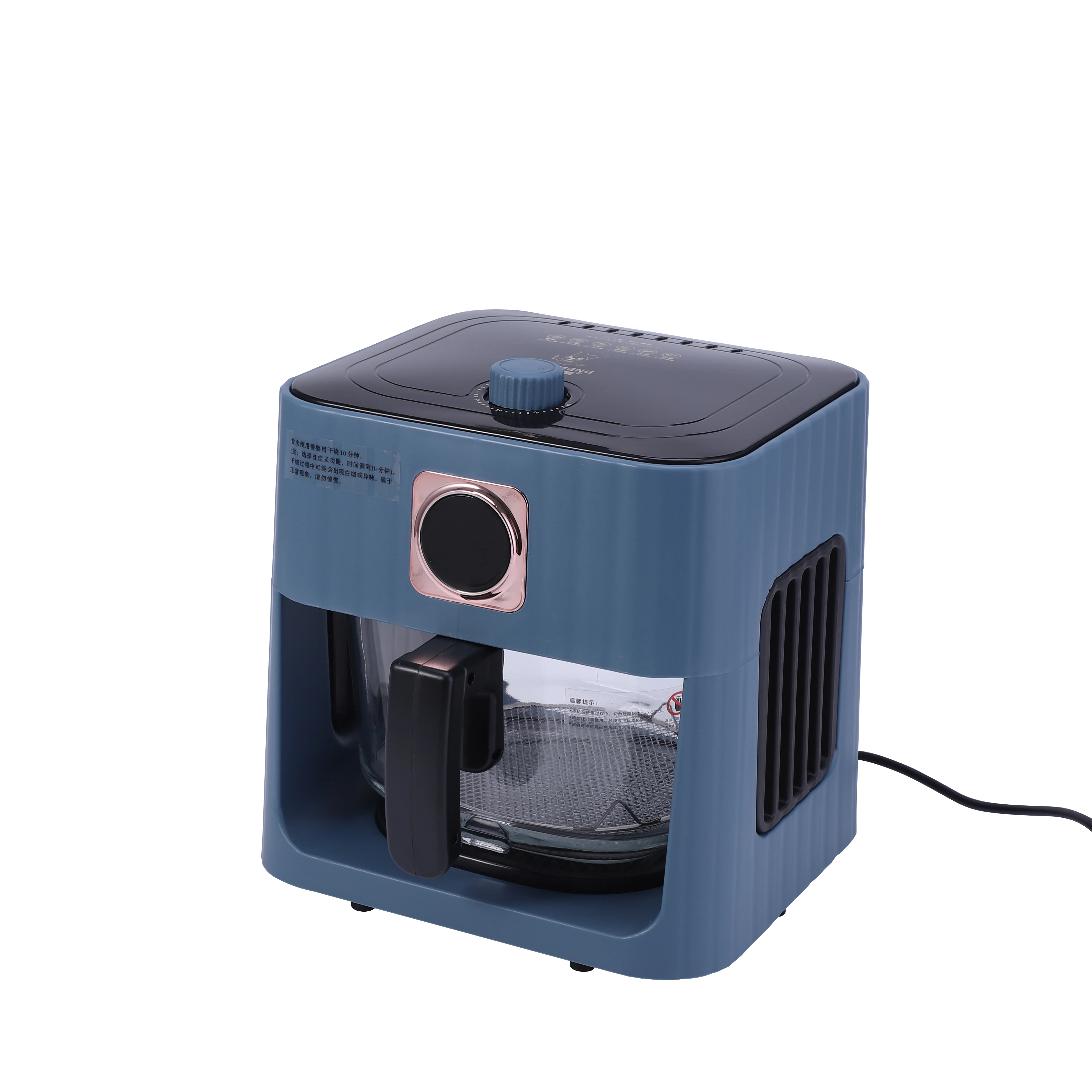 Multi-color Customization Square Large Air Fryer Non-Stick Electric ...