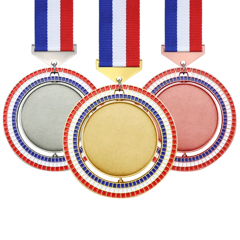 Marathon Customise Olympic Custom Olympics Medals Running Metal Blank ...