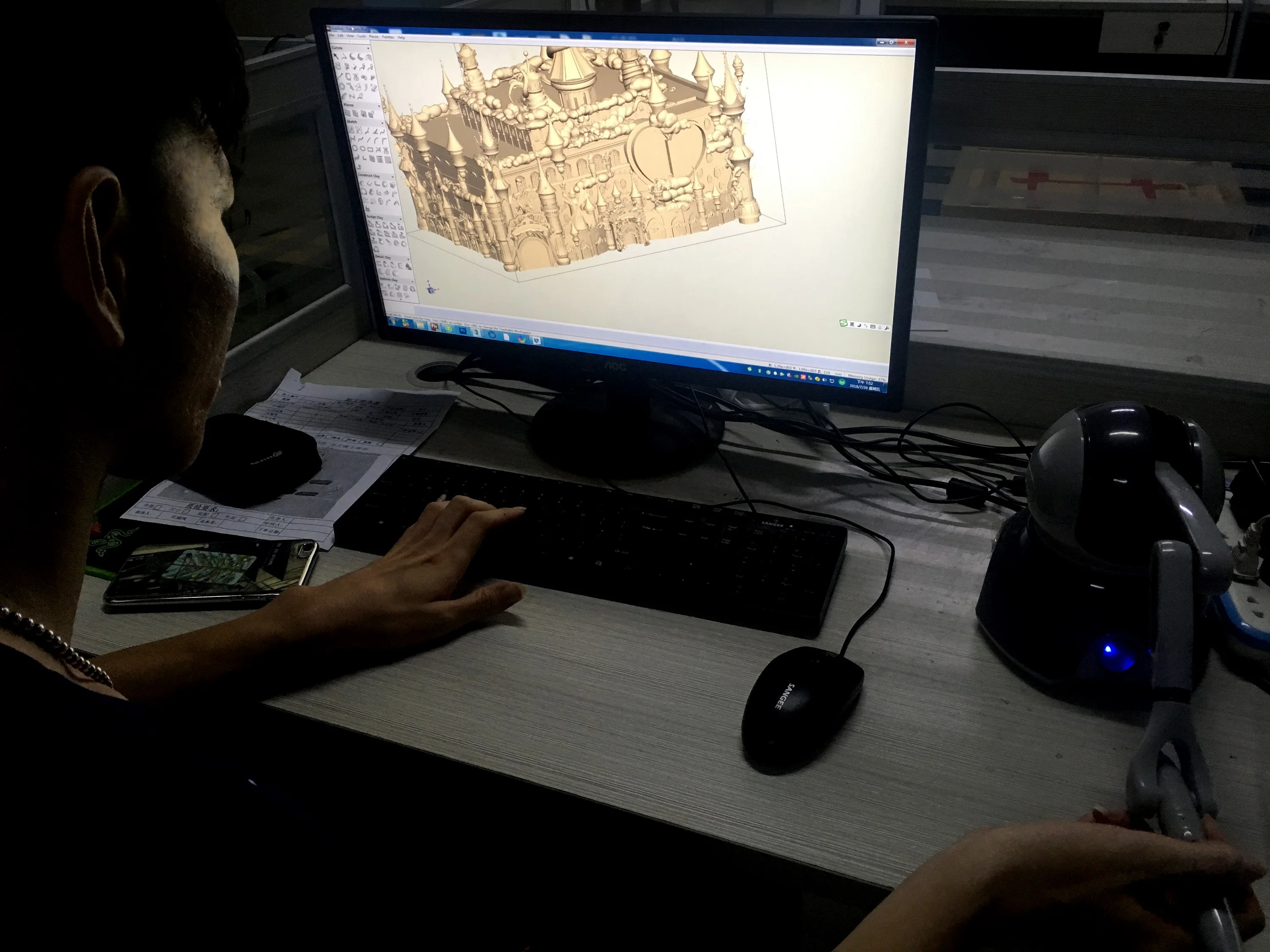 SLA 3D Printing Service Made in China High Qualityrapid Prototype Sla ...