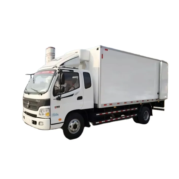 Foton Omar 5.6m refrigerated truck for seafood and live fish| Alibaba.com