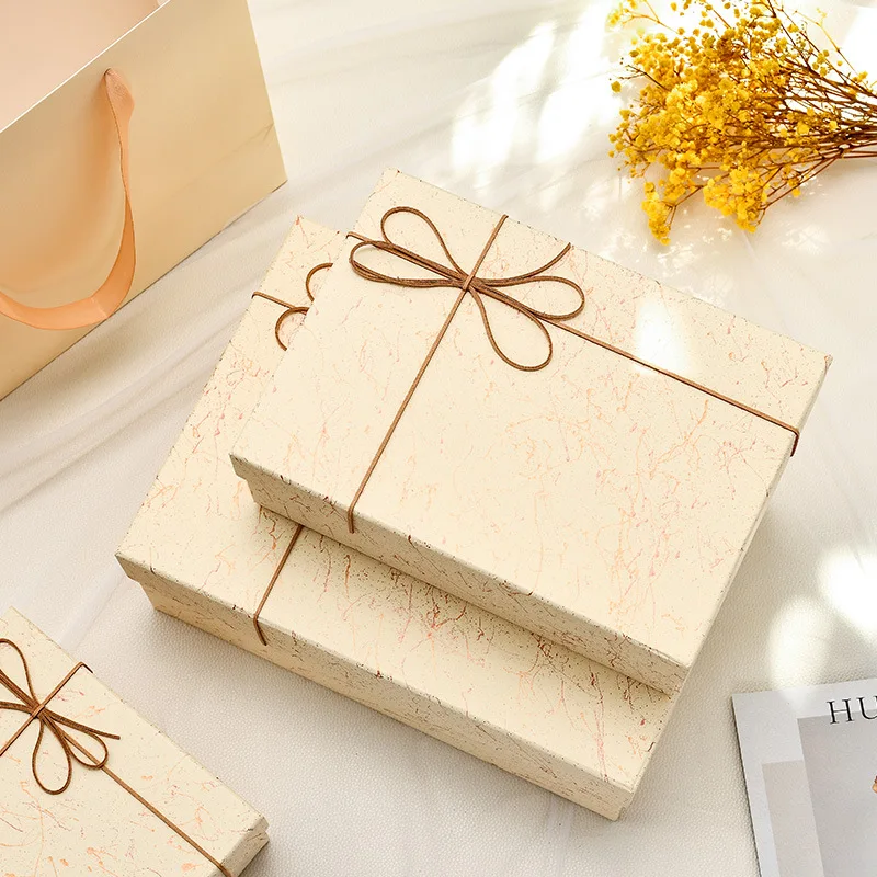 Ins Style Gift Box Birthday Gift Simple Packing Box Gift Box For ...