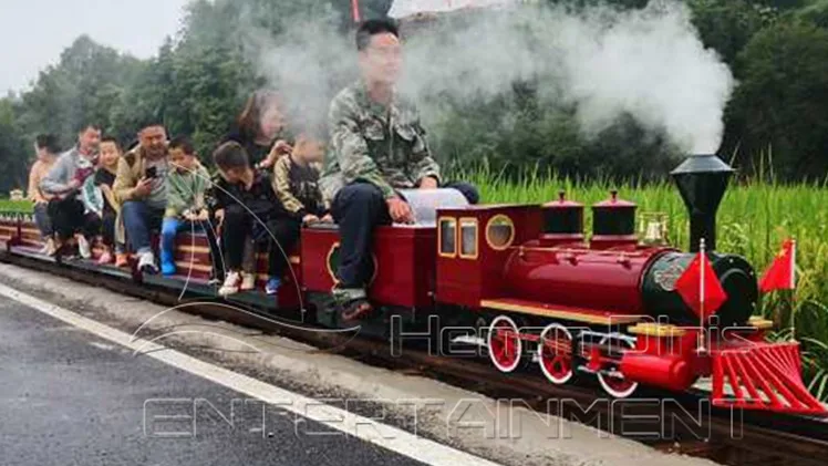 Ride On Garden Steam Trains Miniture Railway Road Train Attractions For ...