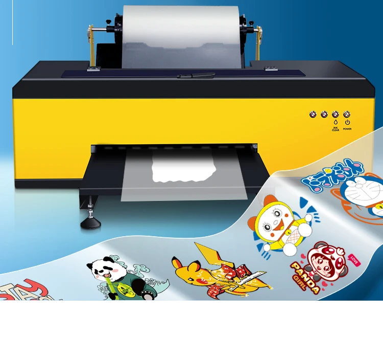 A3 A4 Heat Pet Film Dtf L1800 Printer A3 Digital T Shirt Textile Printing Machine 30cm A3 A4 Dtf ...