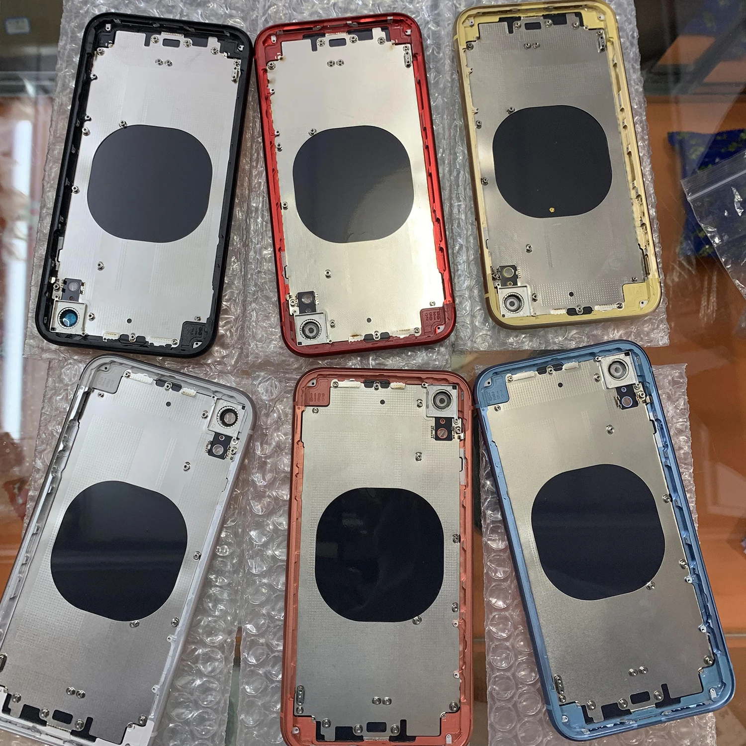 Mobile Phone Back Housing Cover For Iphone Apple Xr Body Logo Custom ...