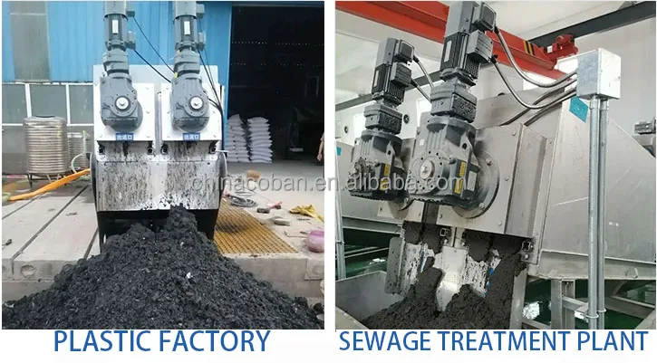 Centrifugal Decanter For Stacked Screw Sludge Dewatering Machine ...