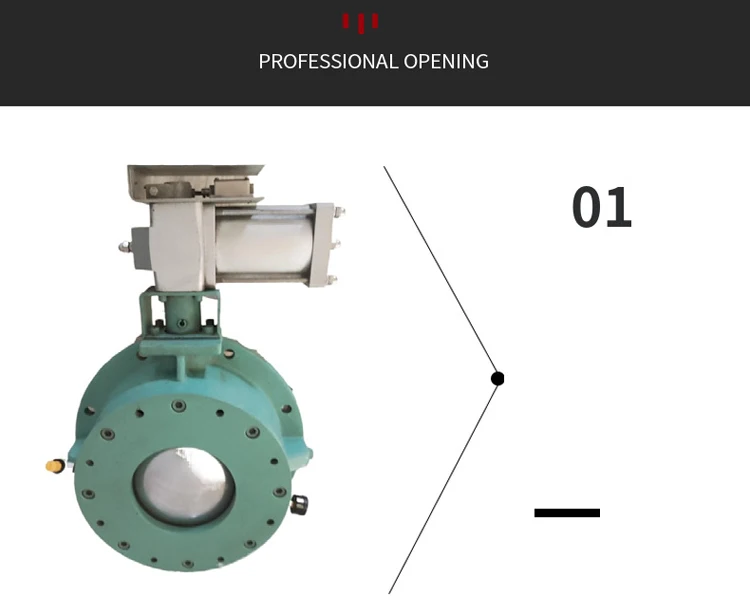 Pneumatic Dome Valve YDF-B, Wear-Resistant Ceramic, 0-90° Control for ...
