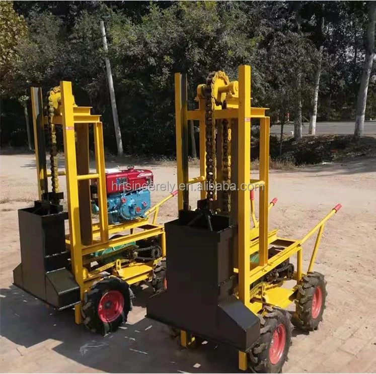 Hand-held Diesel Engine Mechanical Self-propelled Compactor / Self ...