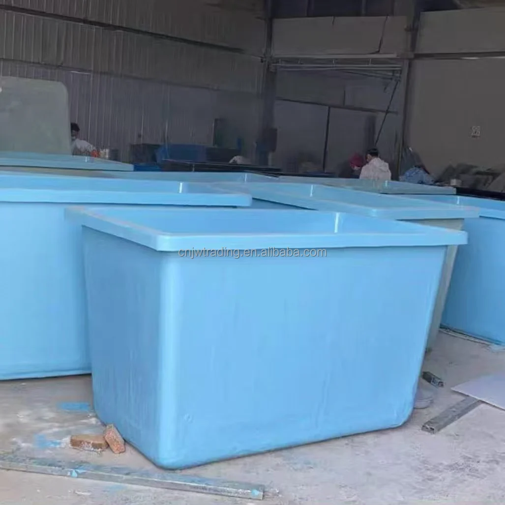 Alibaba.com: Big 5000L FRP fish farm tank with viewing window for ...