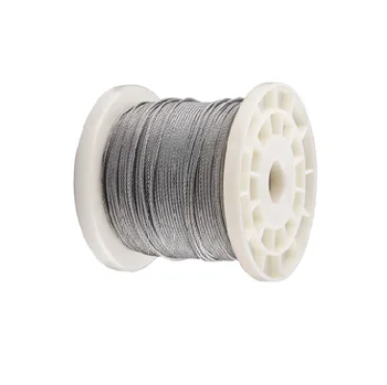 Processing Steel Cable Elevator Crane Galvanized 201 304 316 Stainless Steel Wire Rope ...