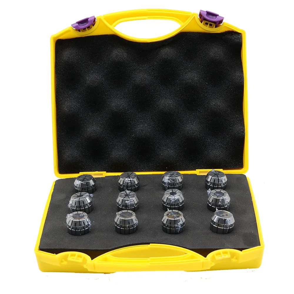 Cnc Clamping Collets Supplier Er25-18pcs In Plistic Box Collet Set High ...