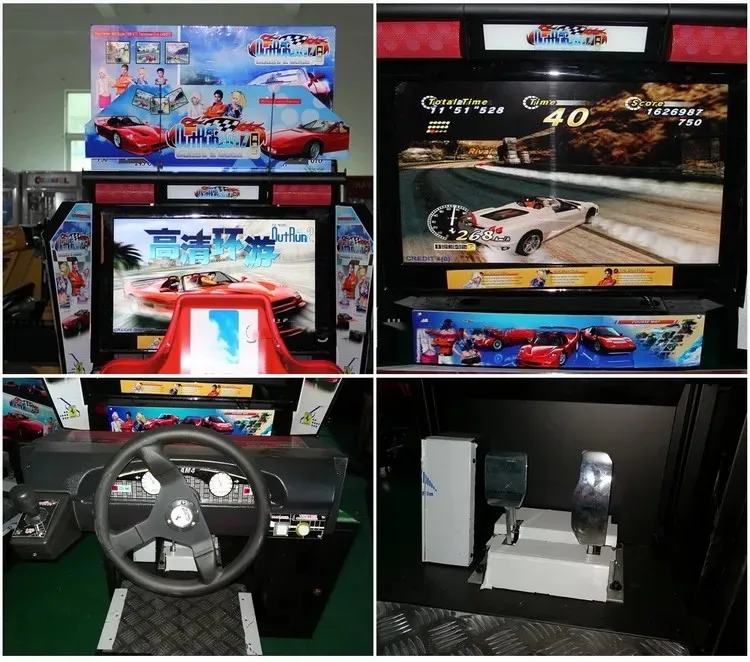 Simulator Arcade Video Racing Car Game Machine 3d Car Racing Game ...